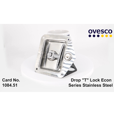 Drop "T" Lock Econ Series Stainless Steel » ovesco