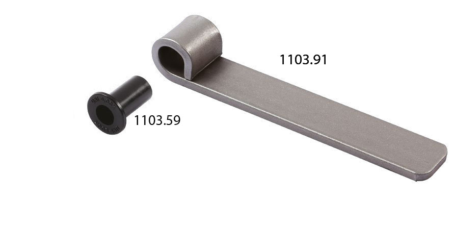 H73340BK 340mm Sideboard Hinge Black » ovesco