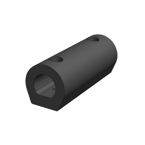 200 x 80mm Bump Rubber Round » ovesco