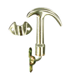 Chrome Bonnet Catch & Clip Bent Base Mount » ovesco