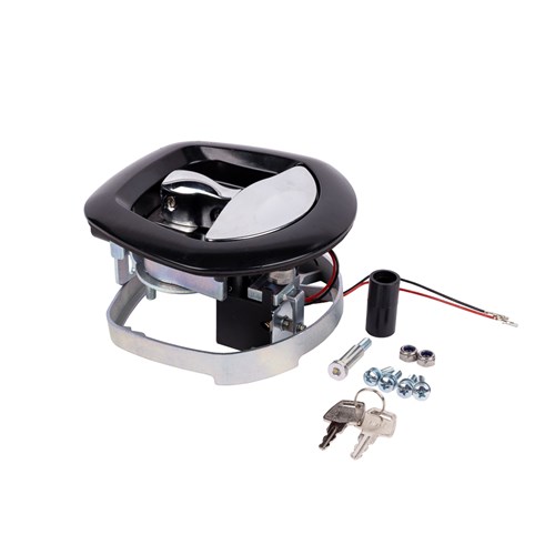 Whale Tail Lock with Electronic Actuator 12V » ovesco