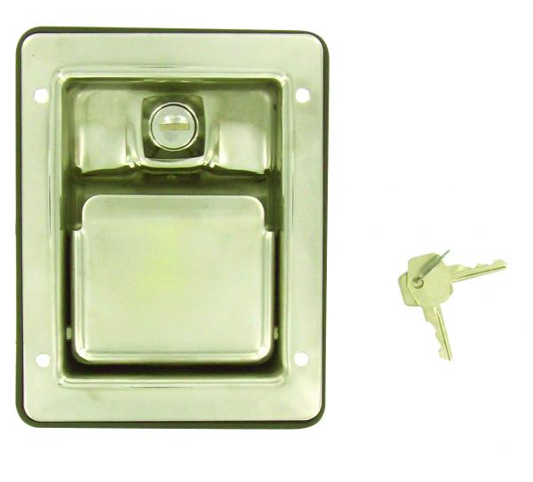 Recessed Lever Lock Stainless Steel Hook Type » ovesco