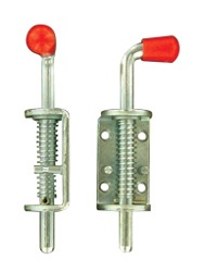 Spring Loaded Red Knob Shot Bolt » ovesco