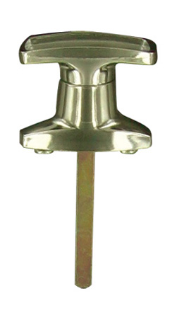 "T" Chrome Handle Small Rear Fix » ovesco