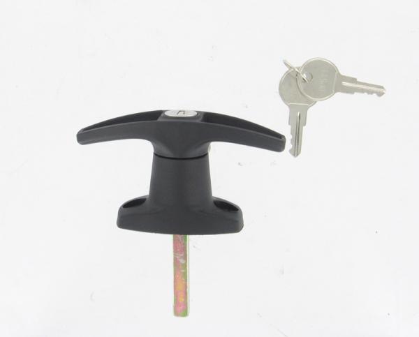 T Handle Black Plastic Locking KA » ovesco