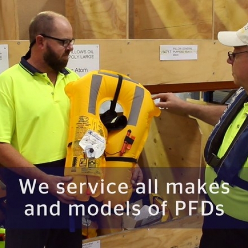 PFD Testing & Lifejacket Servicing | Quick Turnaround Time