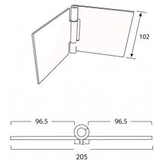 Buy Back Flap Hinges Online | Fast AU Delivery, Top Quality | Ovesco