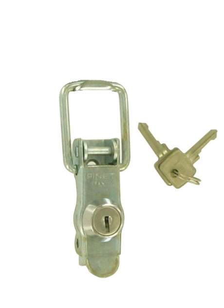 Over Centre Catch ZP Steel - Key Locking » ovesco