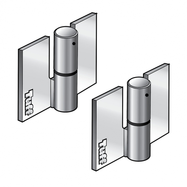 tu3.LH Ball Bearing Hinge Zinc Plated Steel LH » ovesco