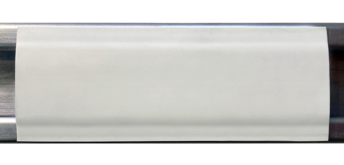 Channel Closure Strip PVC White 1.5m » ovesco