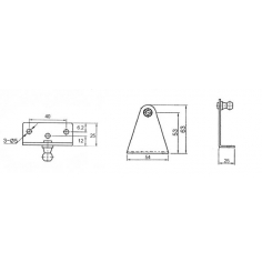 Gas Strut Brackets » ovesco