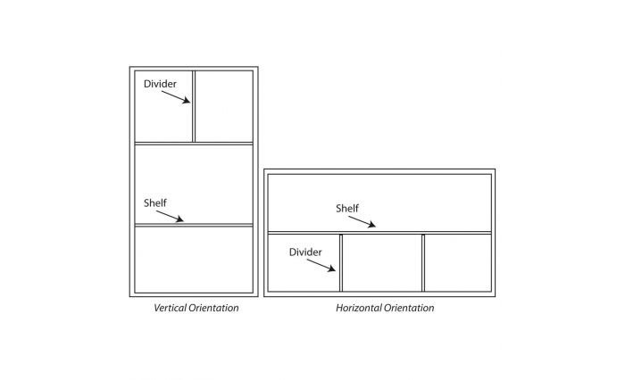 Shelving Dividers / Supports » ovesco