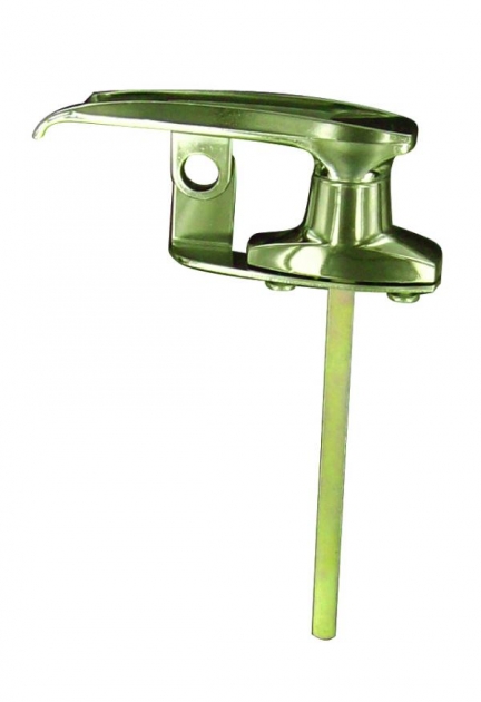 "L" Chrome Handle Pad Locking » ovesco